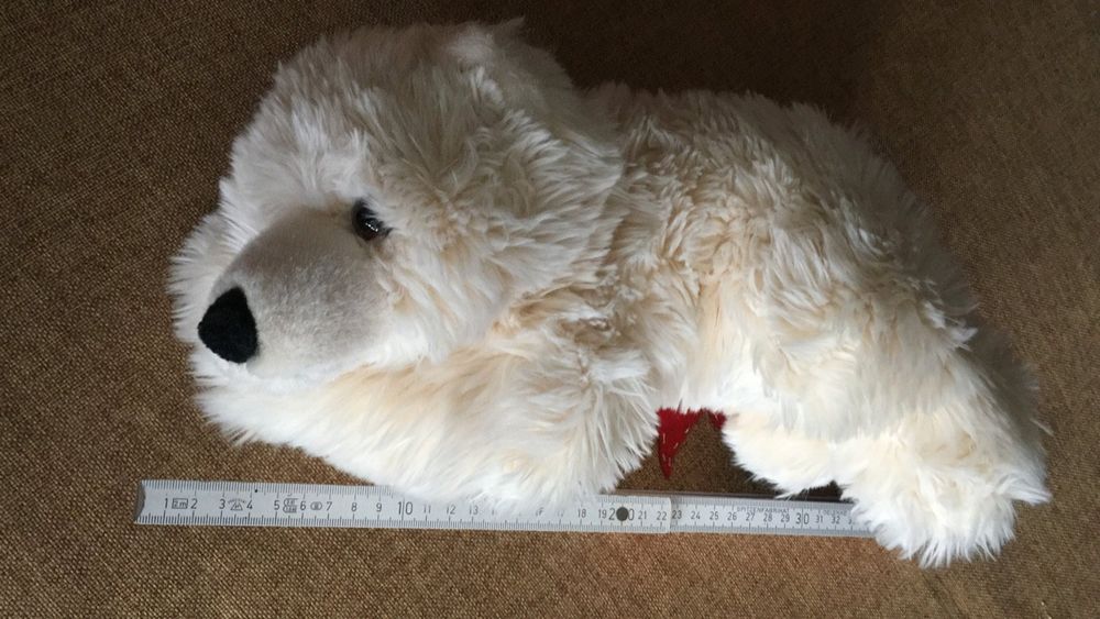 Peluche orsetto polare Aurora (Gebraucht) in Melano für CHF 2 – mit ...
