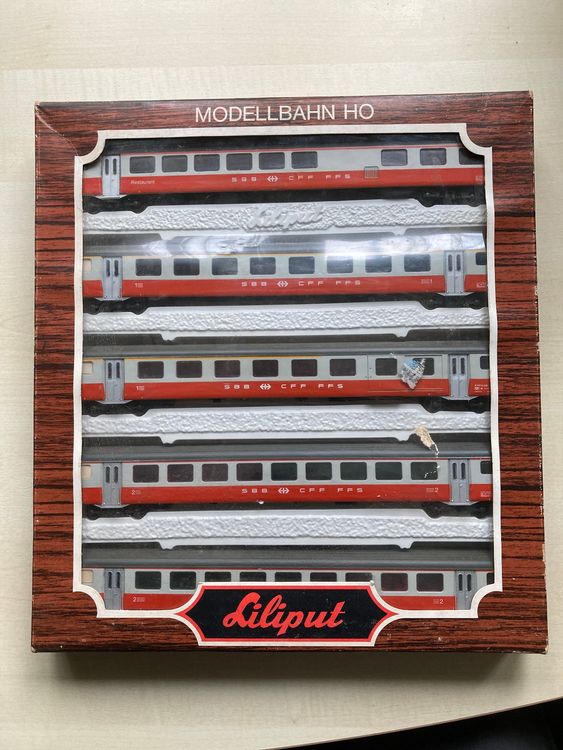 Liliput 885 - Swiss Express SBB Wagenset (5 Stück) (Gebraucht) in Baden für CHF 61 – mit ...