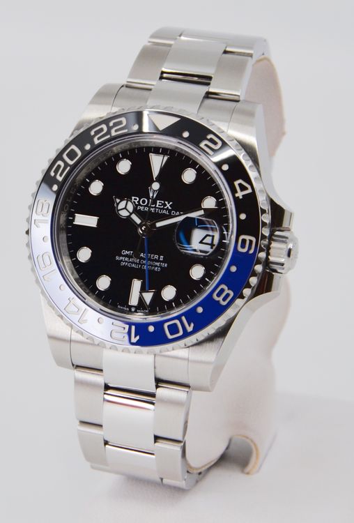 ROLEX GMT-MASTER II BATMAN 126710BLNR 2022 FULL SET | Kaufen auf Ricardo