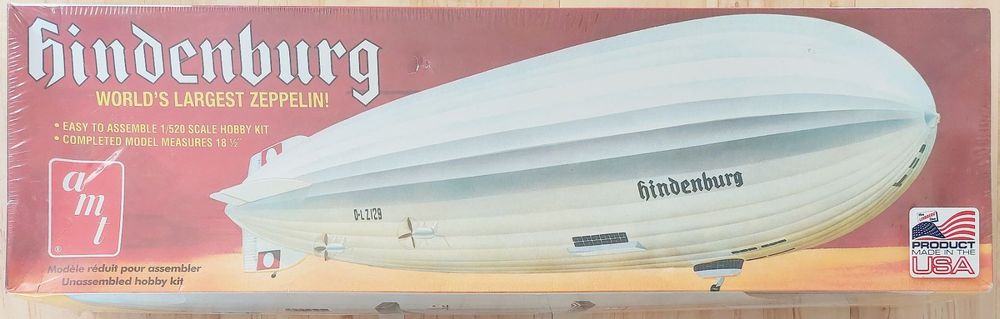AMT Hindenburg Zeppelin Luftschiff Bausatz (Neu (gemäss Beschreibung ...