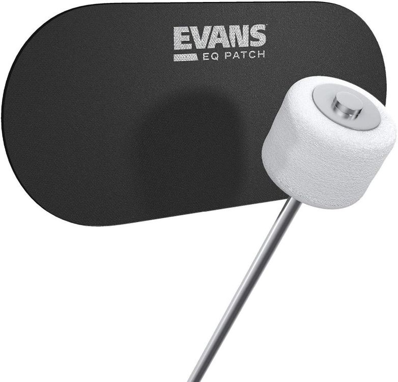 EVANS Bass Drum EQ Patch (Black Nylon) (Neu (gemäss Beschreibung)) in ...