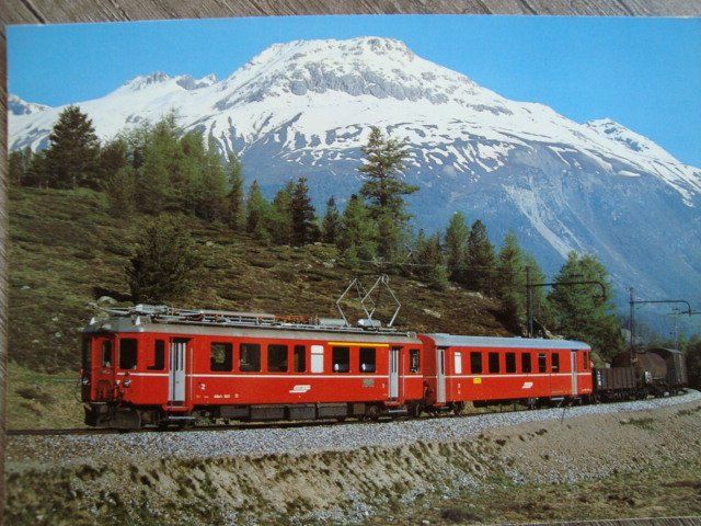 RhB Rhätische Bahn Triebwagen ABe 4/4 Nr. 503 mit BDt Nr. 17 | Kaufen auf Ricardo