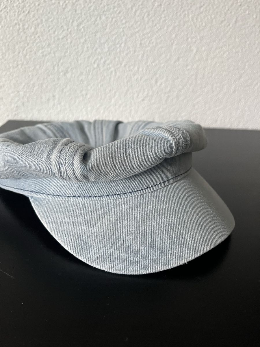 Trendige Denim/Jeans Mütze, Basken Hut, Sommerhut 🧢 Gr. s (Gebraucht ...
