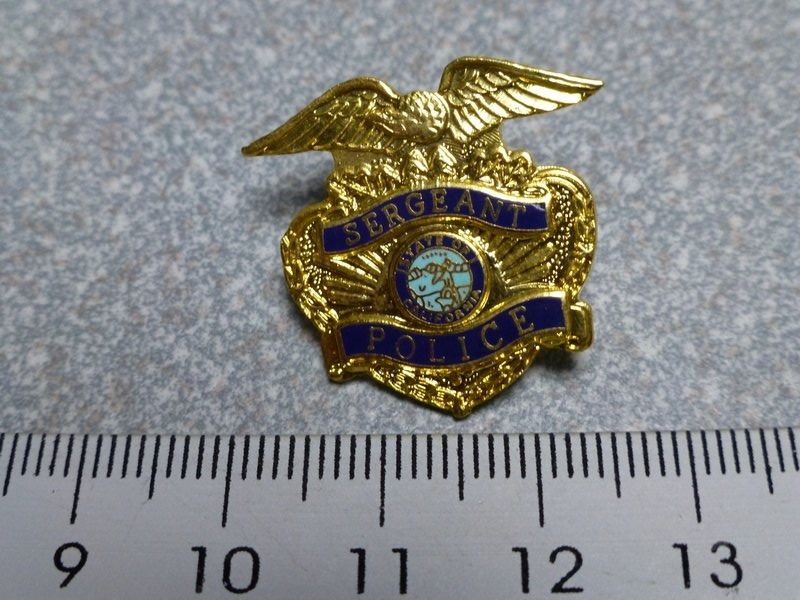 PIN PINS POLIZEI POLICE POLIZIA USA Sheriff Stern Abzeichen (Gebraucht) in Gränichen für CHF 6 ...