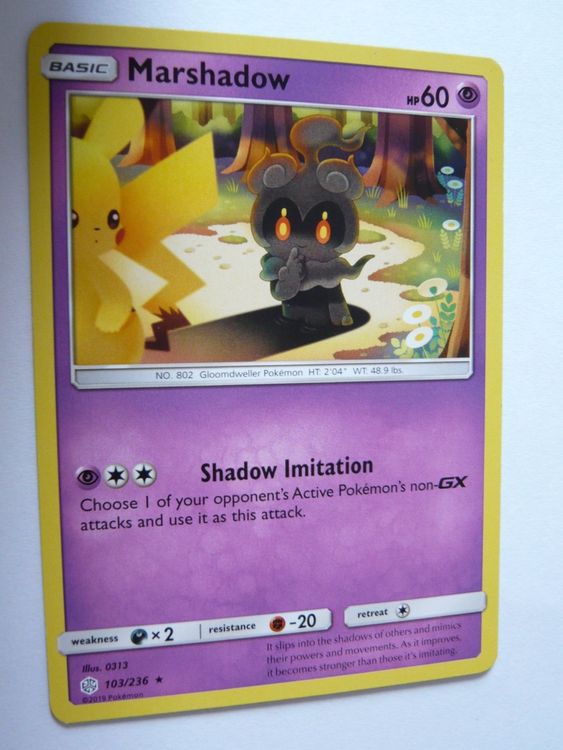 CARTE POKEMON MARSHADOW 2019 AVEC * VENTE EN SUISSE ! (Gebraucht) in ...