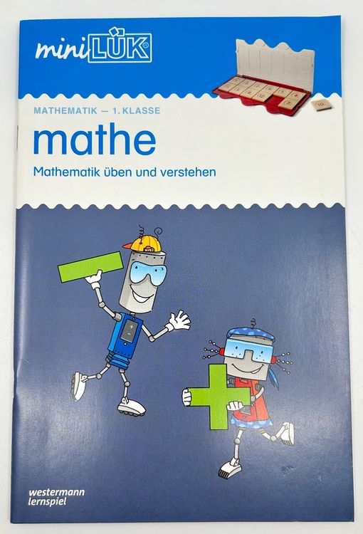 Mini Lük Heft "Mathe" Mathematik üben und verstehen 1.Klasse (Gebraucht ...