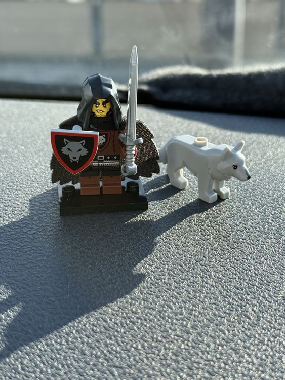 MiniFigurine Lego Chevalier Loup - Rare-serie27 | Kaufen auf Ricardo
