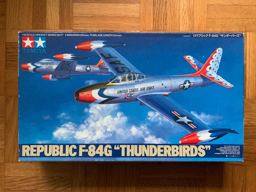 Tamiya 1/48 F-84G Thunderbirds (Gebraucht) in Pully für CHF 18 – mit ...