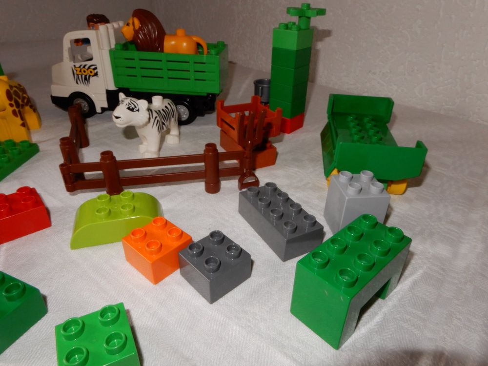 LEGO DUPLO Zoo Transporter 6172 und Steine, Tiere, Anhänger | Kaufen auf Ricardo