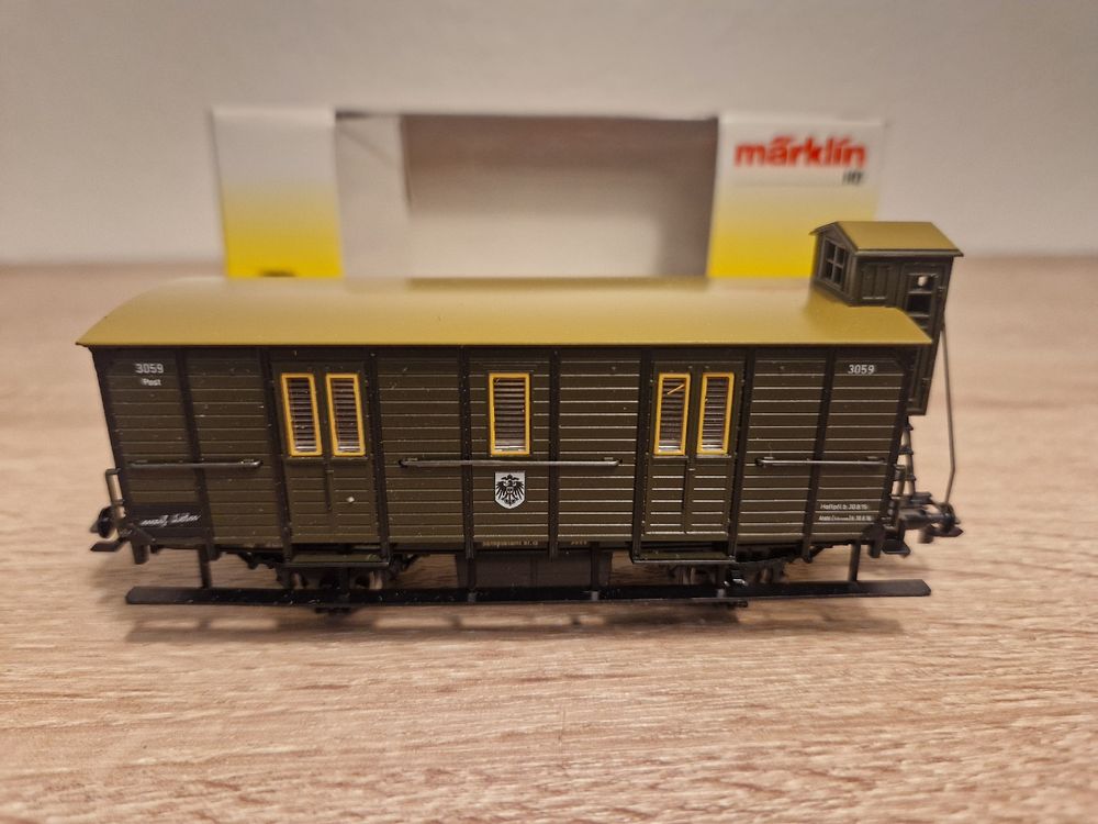Märklin 60-01 Postwagen 500 Jahre H0 OVP NEU (Neuf avec emballage d ...