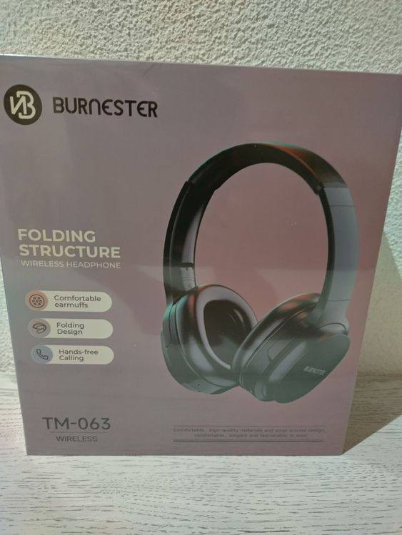 Kopfhörer Burnester TM-063 (Wireless Headphone) (Neu und ...