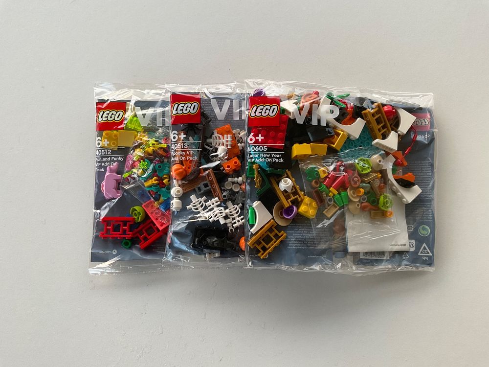 Lego 40512/40513/40605 VIP Add on Pack‘s NEU/OVP | Kaufen auf Ricardo