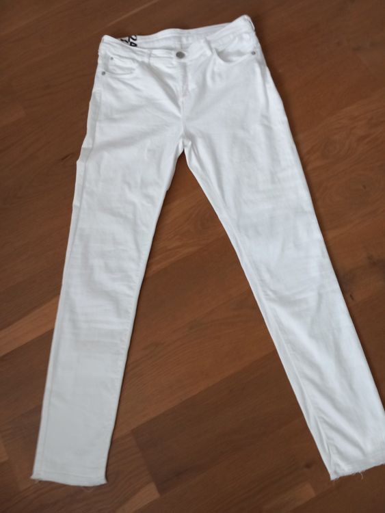 COOLE OPUS JEANS HOSE WEISS GR. 38 STRETCH LEICHTE HOSE | Kaufen auf ...
