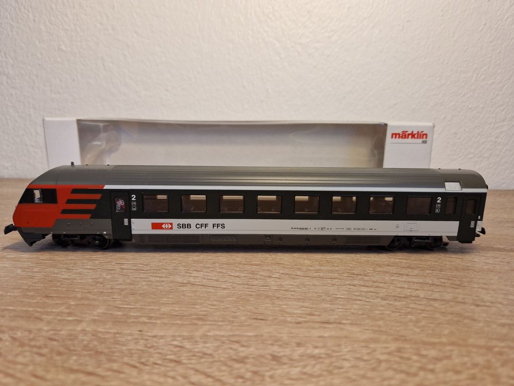 Märklin 42178 Steuerwagen SBB 2.Kl H0 (Gebraucht) in St-Aubin-Sauges ...