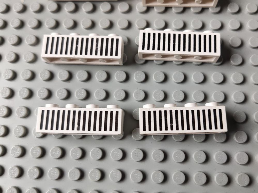 LEGO - Brick 1x4 with Grille Pattern - 3010p04 (Gebraucht) in Muhen für ...