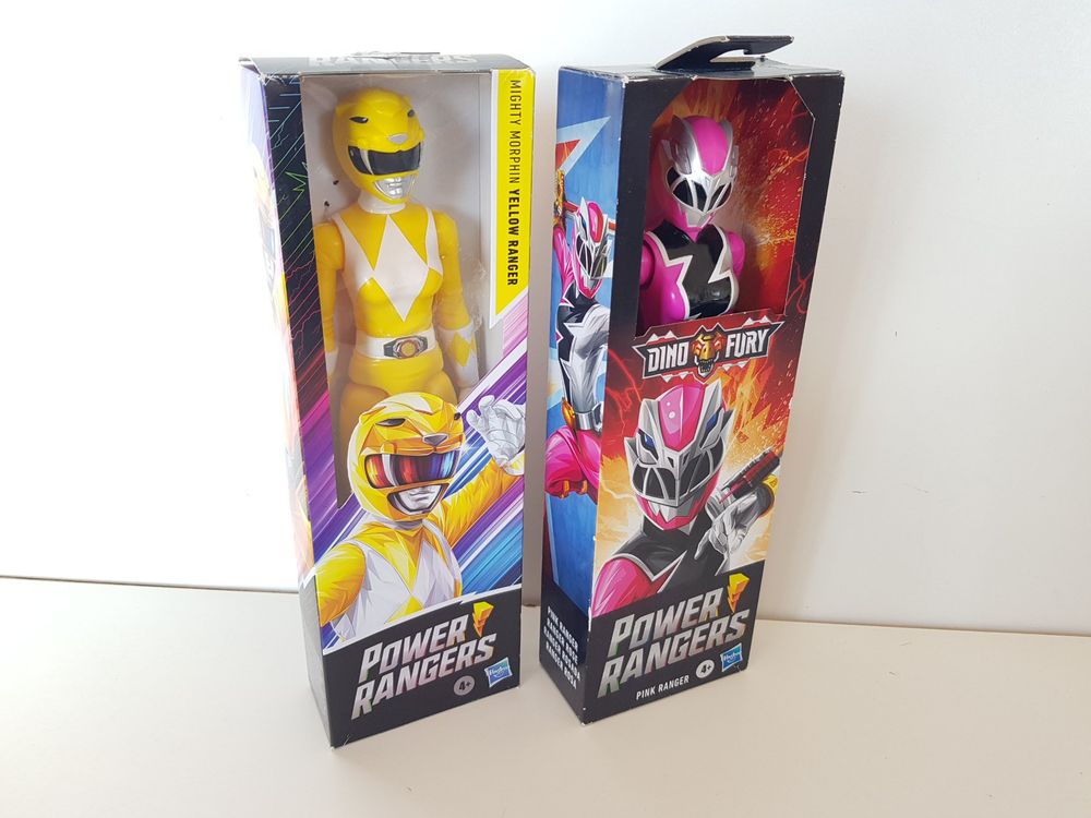 Power Rangers - Pink & Yellow Ranger Dino Fury Set (Neu OVP) | Kaufen ...