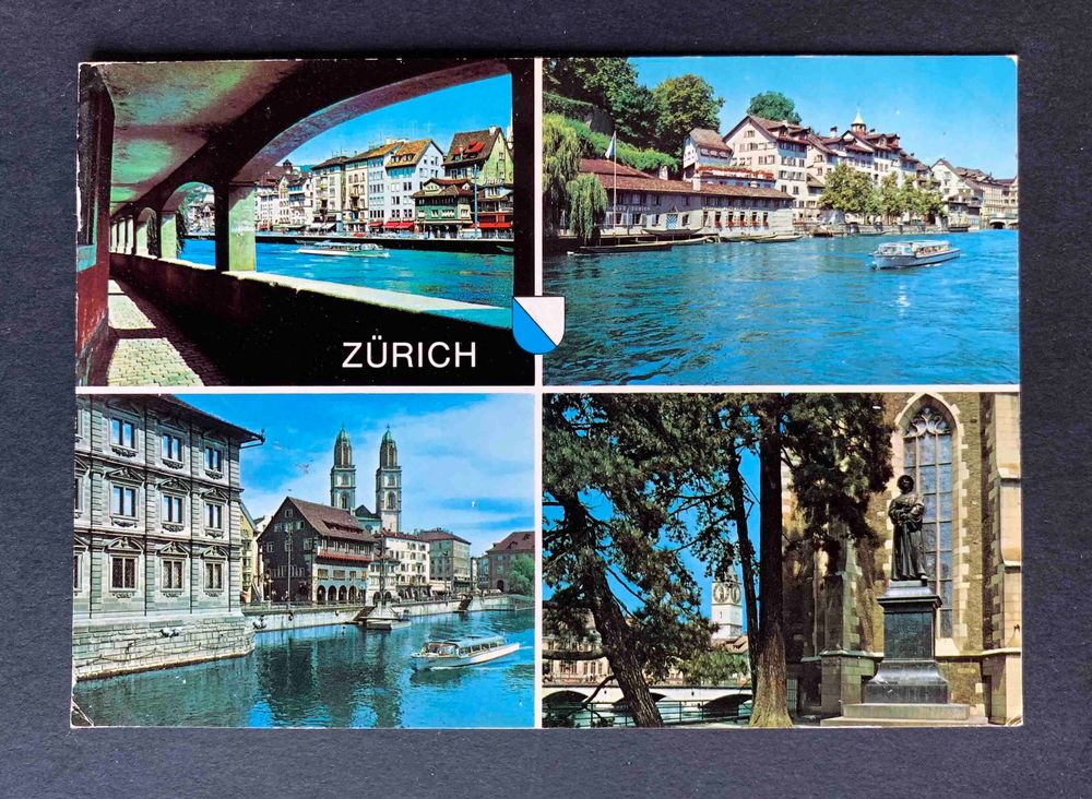 AK Zürich 4 Bild Karte (Gebraucht) in Goldau für CHF 1 – mit Lieferung auf Ricardo kaufen