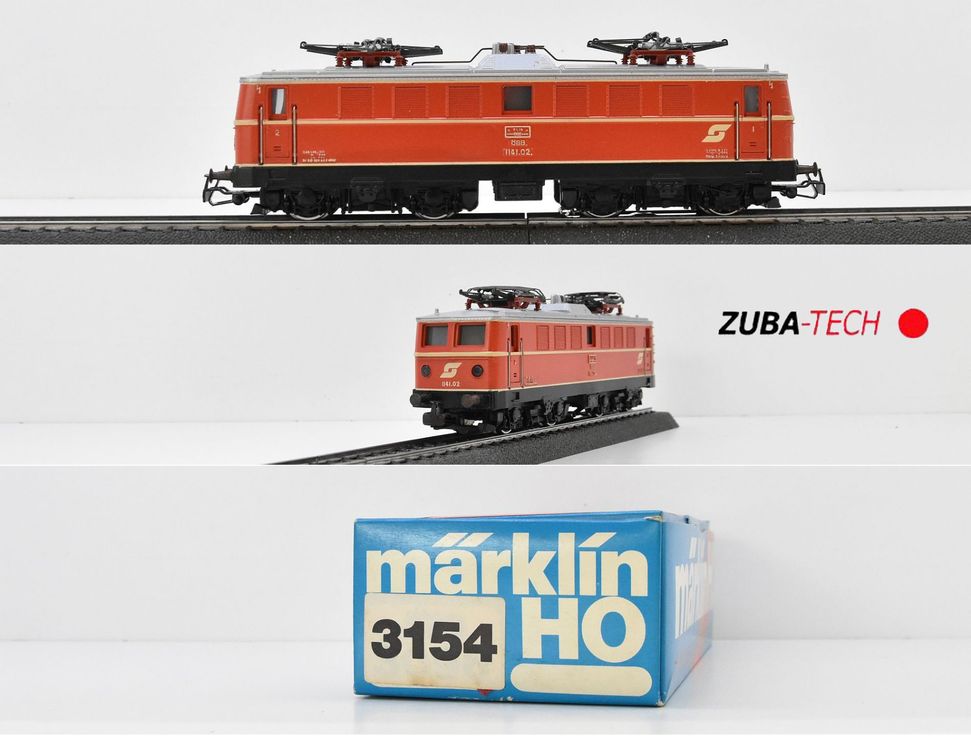 Märklin 3154 E-Lok Rh 1141 ÖBB H0 WS Analog mit OVP (D'occasion) à St ...
