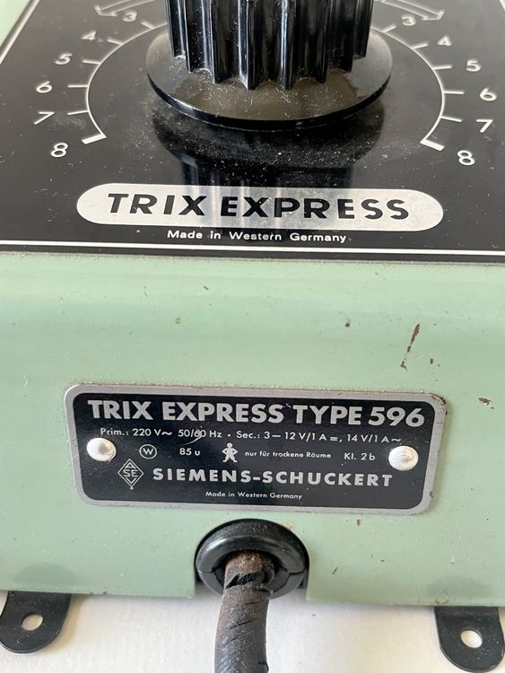 Trix Express Trafos, AC/DC Type 596 (Gebraucht) in Root für CHF 10 ...