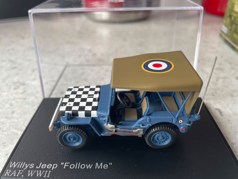 Willys Jeep Follow Me Royal Air Force 1/48 (Neu und originalverpackt ...