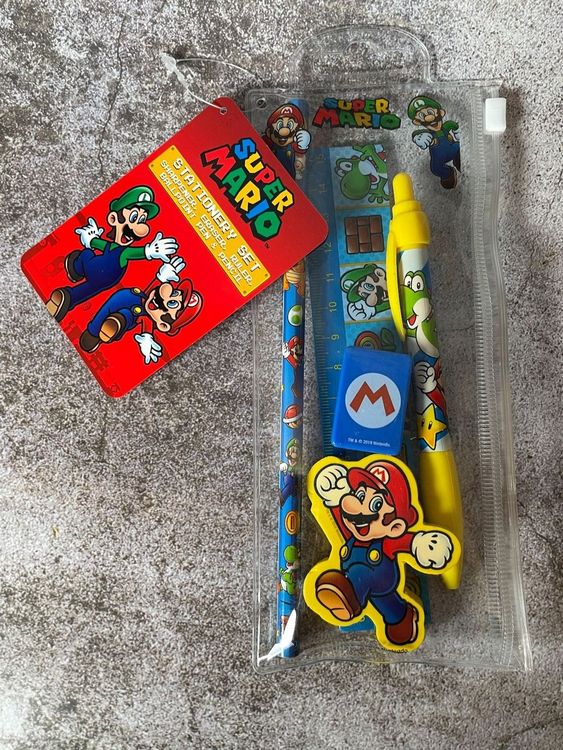 Super Mario: Characters - Standard Stationery Bag (Neu und ...