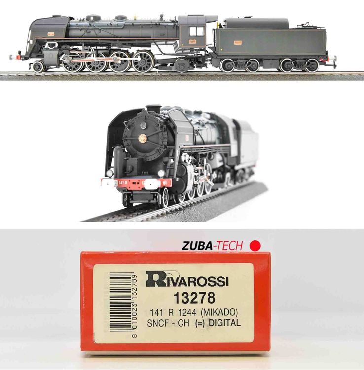 Rivarossi 13278 Dampflok Serie 141 R Mikado SNCF-CH H0 GS OV (Gebraucht) in St. Gallen für CHF ...