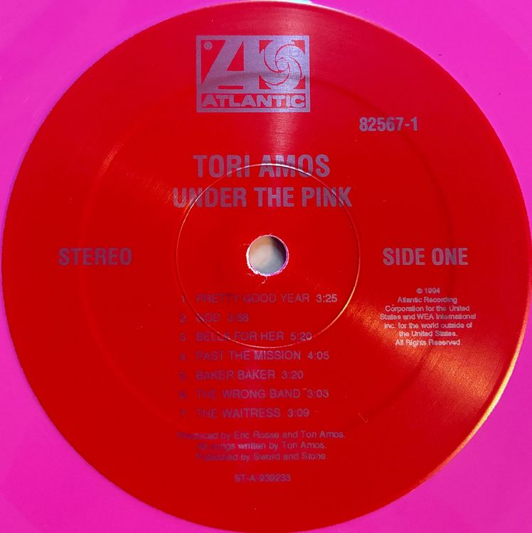 Tori Amos - Under The Pink, LP Pink Vinyl ungespielt US Vers (Neu ...