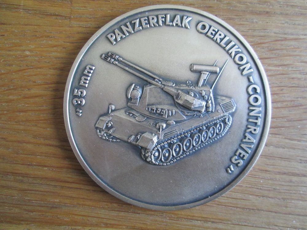Panzerflak 35mm, "Oerlikon-Contraves" Werbegeschenk ca,1972 (Gebraucht ...