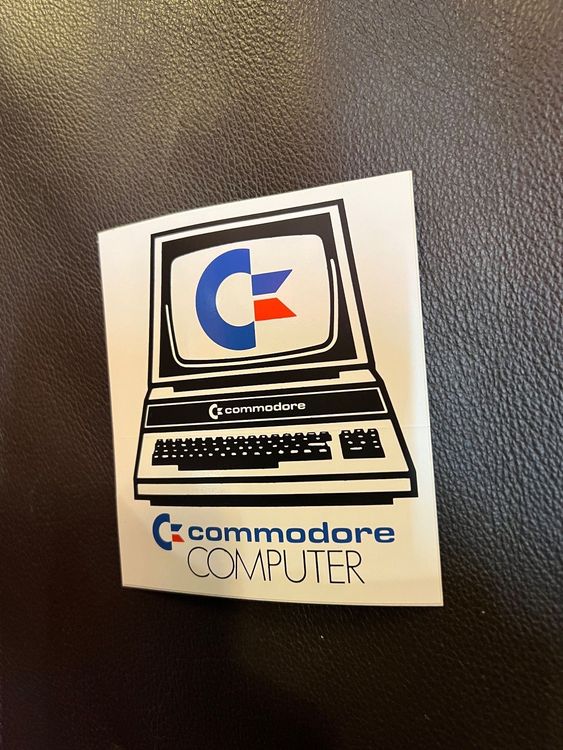 Autocolllant vintage Commodore Computer | Kaufen auf Ricardo