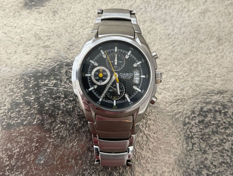 Casio Edifice Wr100m Uhr (Gebraucht) in Aesch LU für CHF 42 – mit ...
