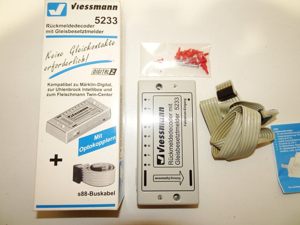 Viessmann Rückmeldedecoder Gleisbesetztmelder 5233 | Kaufen auf Ricardo