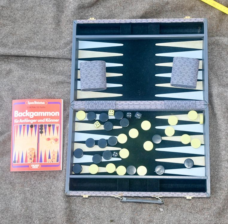 VINTAGE Pierre Cardin BACKGAMMON Koffer | Kaufen auf Ricardo