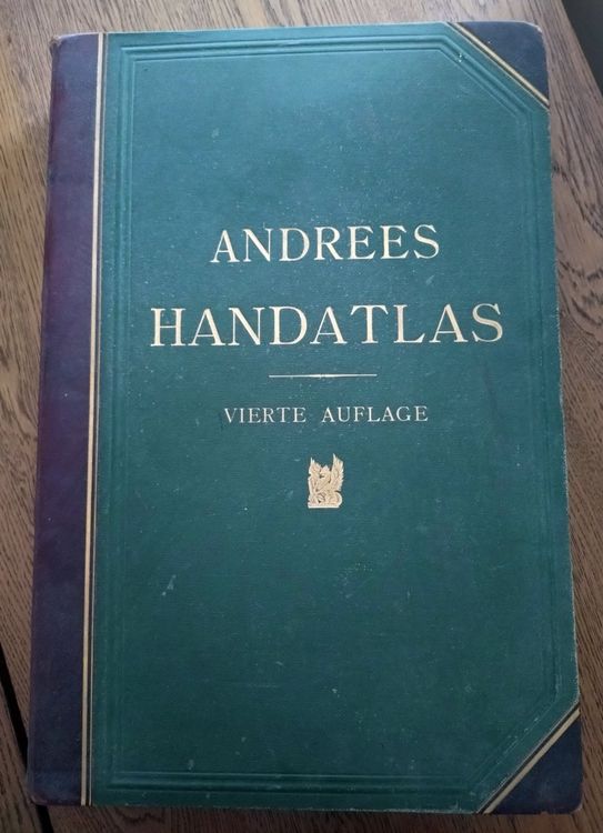 Andrees Handatlas / Vierte Auflage 1899 | Kaufen auf Ricardo