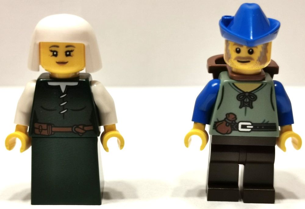 Lego Castle Ritter Bauern Minifiguren aus 10305 - Neu (Neu und ...