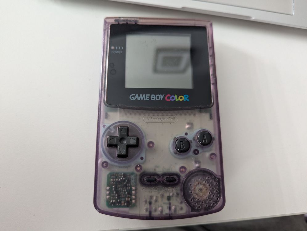 Game Boy Color Console - Clear Purple (Gebraucht) in Hünenberg See für ...