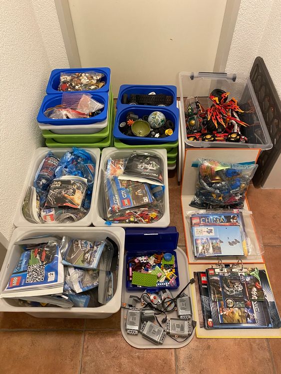 Div. LEGO sortiert, STAR WARS, Technic, Lego City, >15kg (Gebraucht) in ...