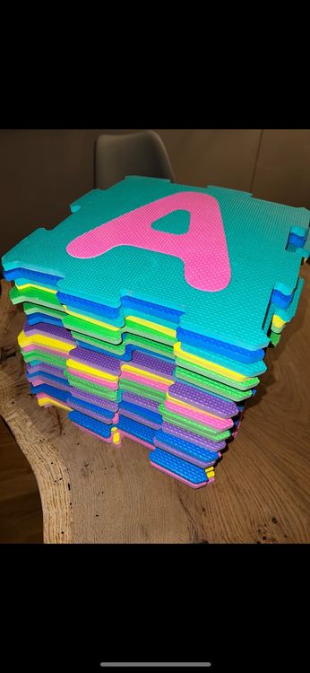 ABC Matte Puzzle Teppich Spielmatte Buchstaben Spielen | Kaufen auf Ricardo