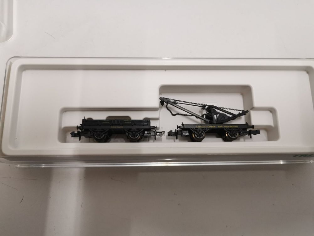 Minitrix 15320 - Kranwagen mit Schutzwagen | Kaufen auf Ricardo