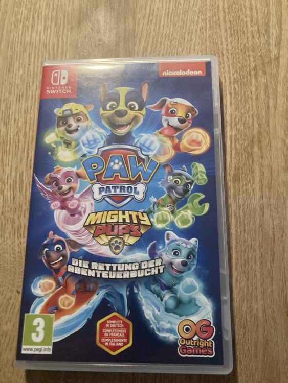 Nintendo Switch paw Patrol mighti pups | Kaufen auf Ricardo