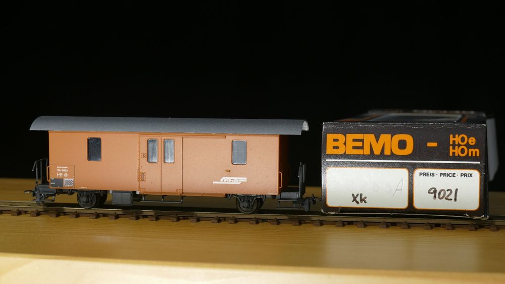 Bemo RhB Xk 9021 Materialwagen (Gebraucht) in Sirnach für CHF 10 – mit ...