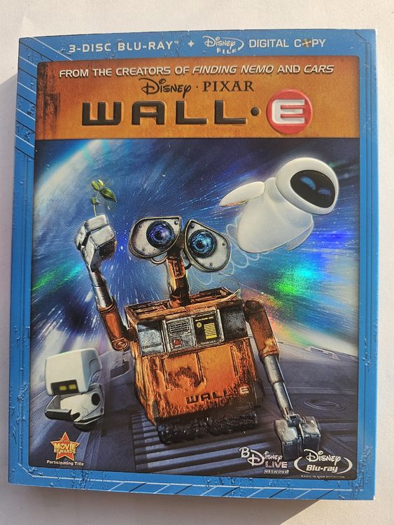 WALL·E 3-Disc Blu-ray + Digital Copy | Kaufen auf Ricardo