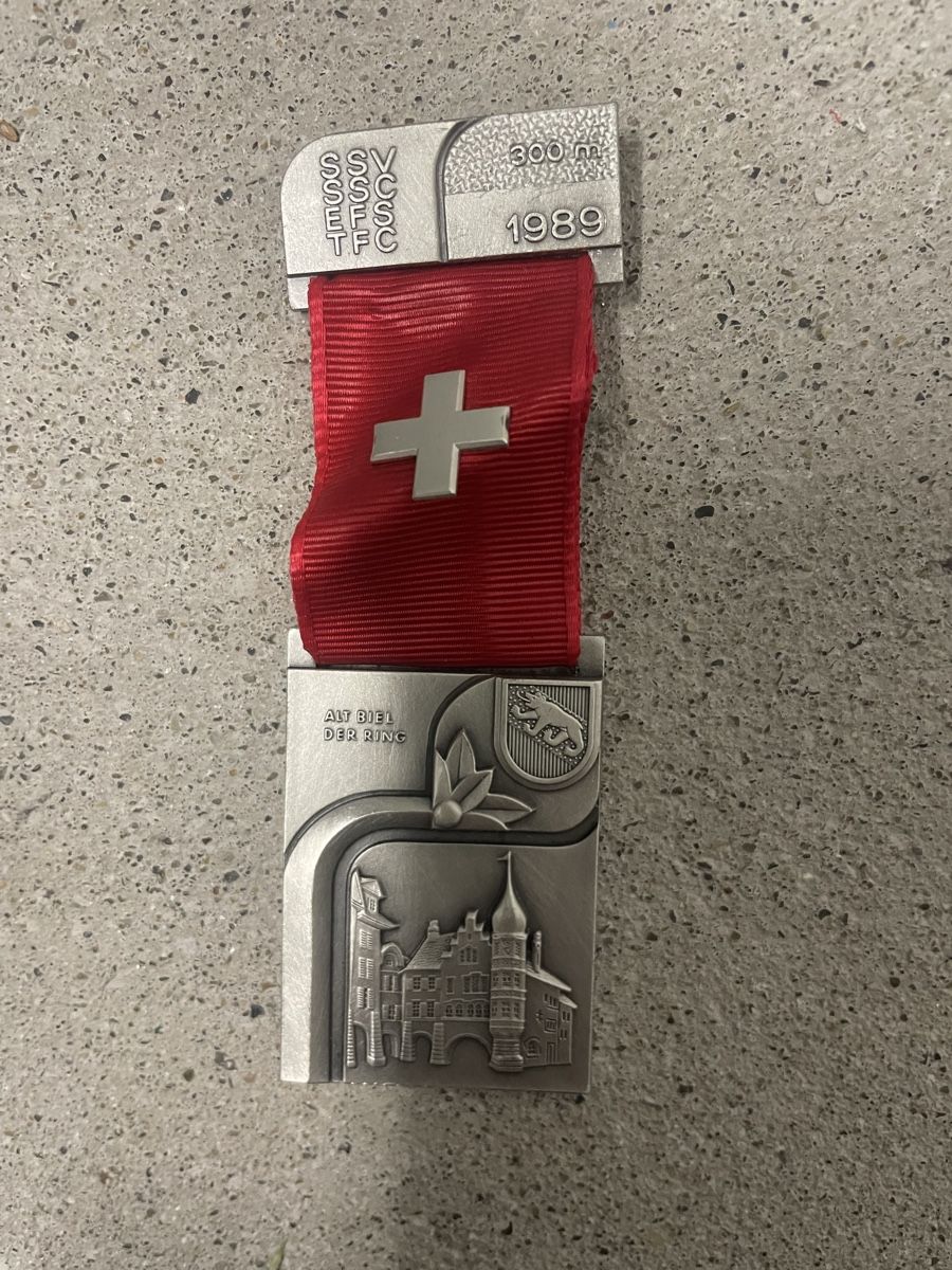 Historische Schweizer Medaille Schützenfest, SVV, 1989 (Gebraucht) in ...