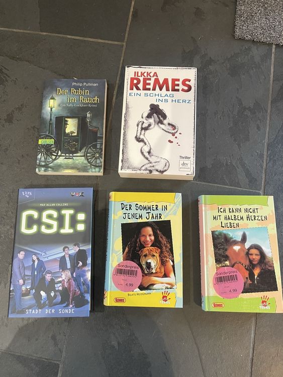 5x Bücher von Ilkka Remes, CSi Etc (Gebraucht) in Bassersdorf für CHF 5 ...