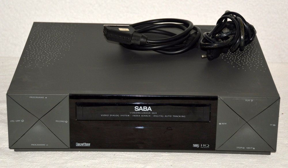 Videorecorder VHS Saba VR5025 magnétoscope (Gebraucht) in Collonges für ...