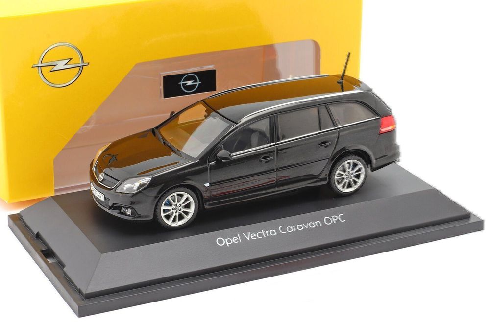 Opel Vectra C Caravan OPC 2005-2008 schwarz 1:43 von Schuco (Neu und ...
