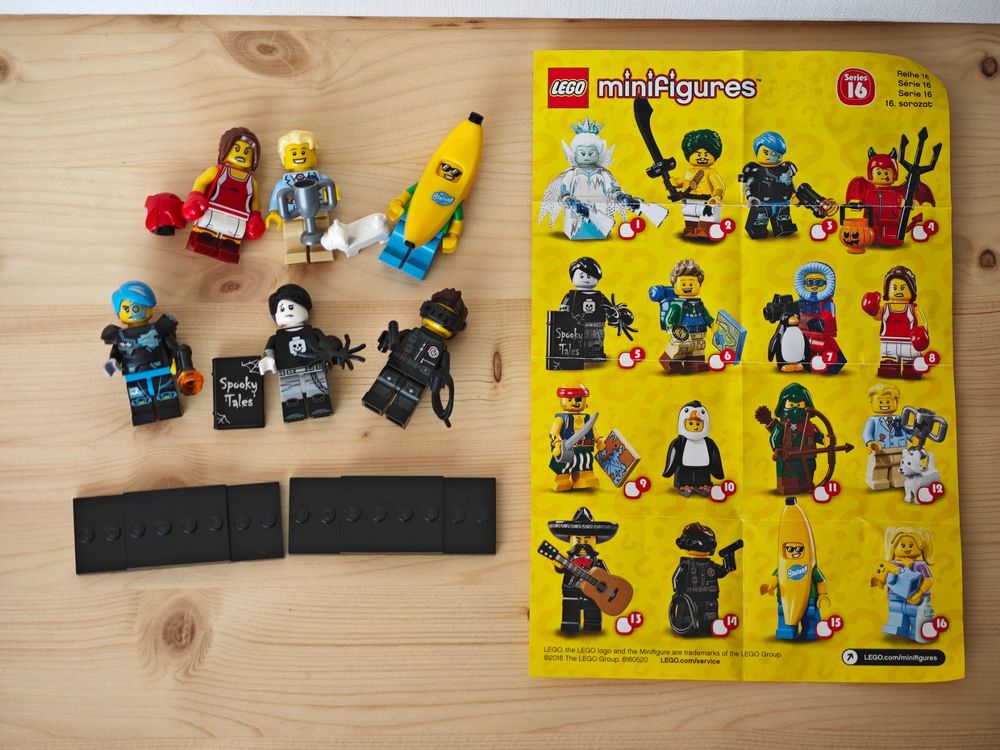 Lego Minifigures Serie 16, 71013 (2016) - 6 Stück Figuren | Kaufen auf ...
