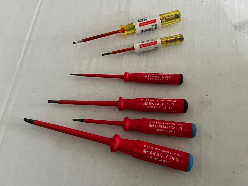 Konvolut Swiss Tools Elektro Werkzeug Stromprüfer Torx ect (Neu (gemäss ...