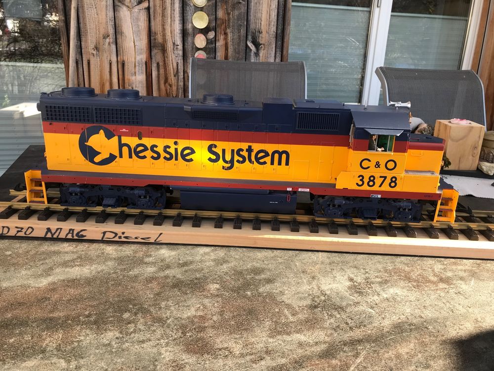us trains, „Chessie system“ diesellok c&o 3878 (Gebraucht) in liestal ...