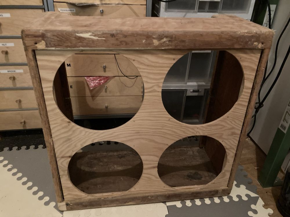 Original 1959 Bassman cabinet project | Kaufen auf Ricardo