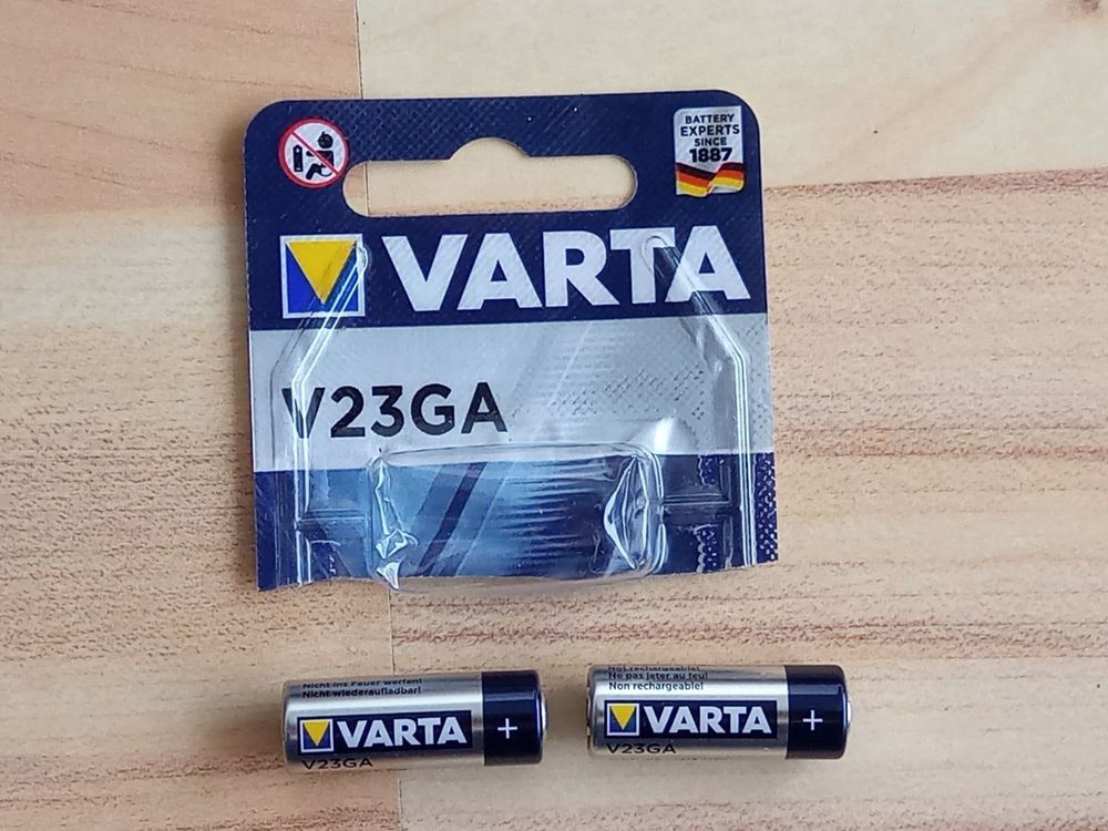 2x Batterie V23GA - VARTA | Kaufen auf Ricardo